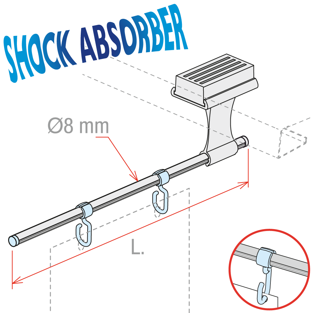 Synco Display & POP | SHOCK ABSORBER MAGNETICO