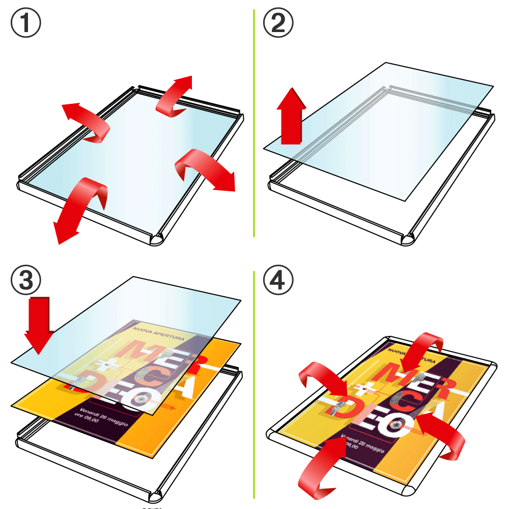 Synco Display & POP | PIANTANA "CLIC" STAND BOARD